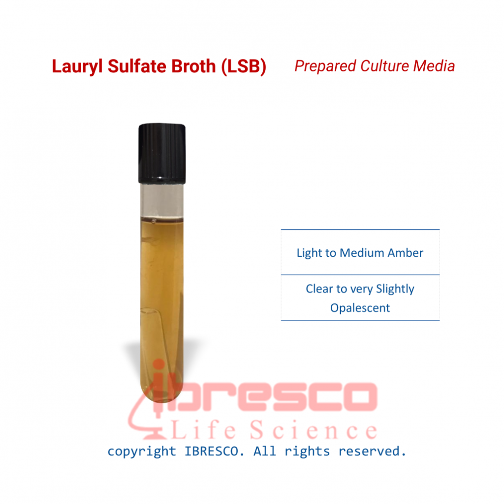 Lauryl Sulfate Broth (LSB) | لوریل سولفات براث | ibresco