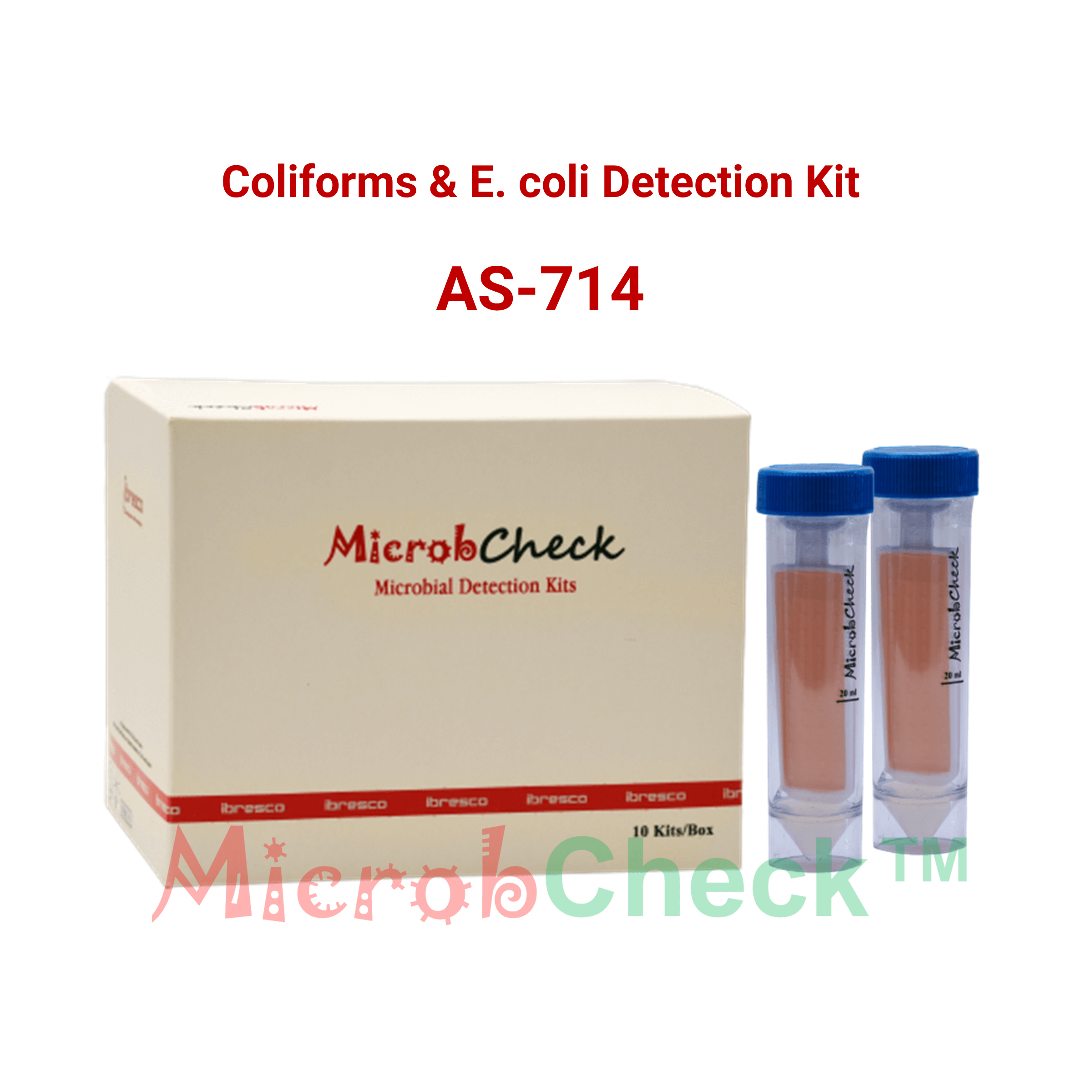 Coliforms & E. coli Detection Kit | کیت شمارش کلیفرم ها و ای کلای | ibresco