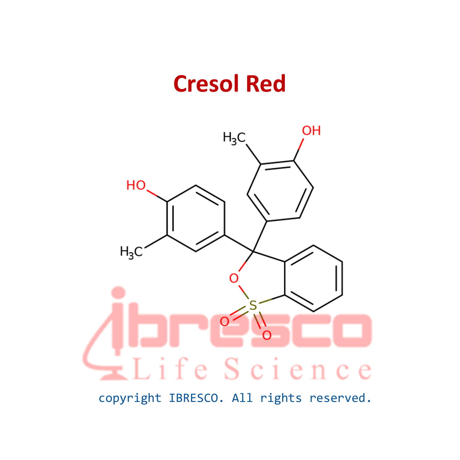 Cresol Red | کرزول قرمز | ibresco