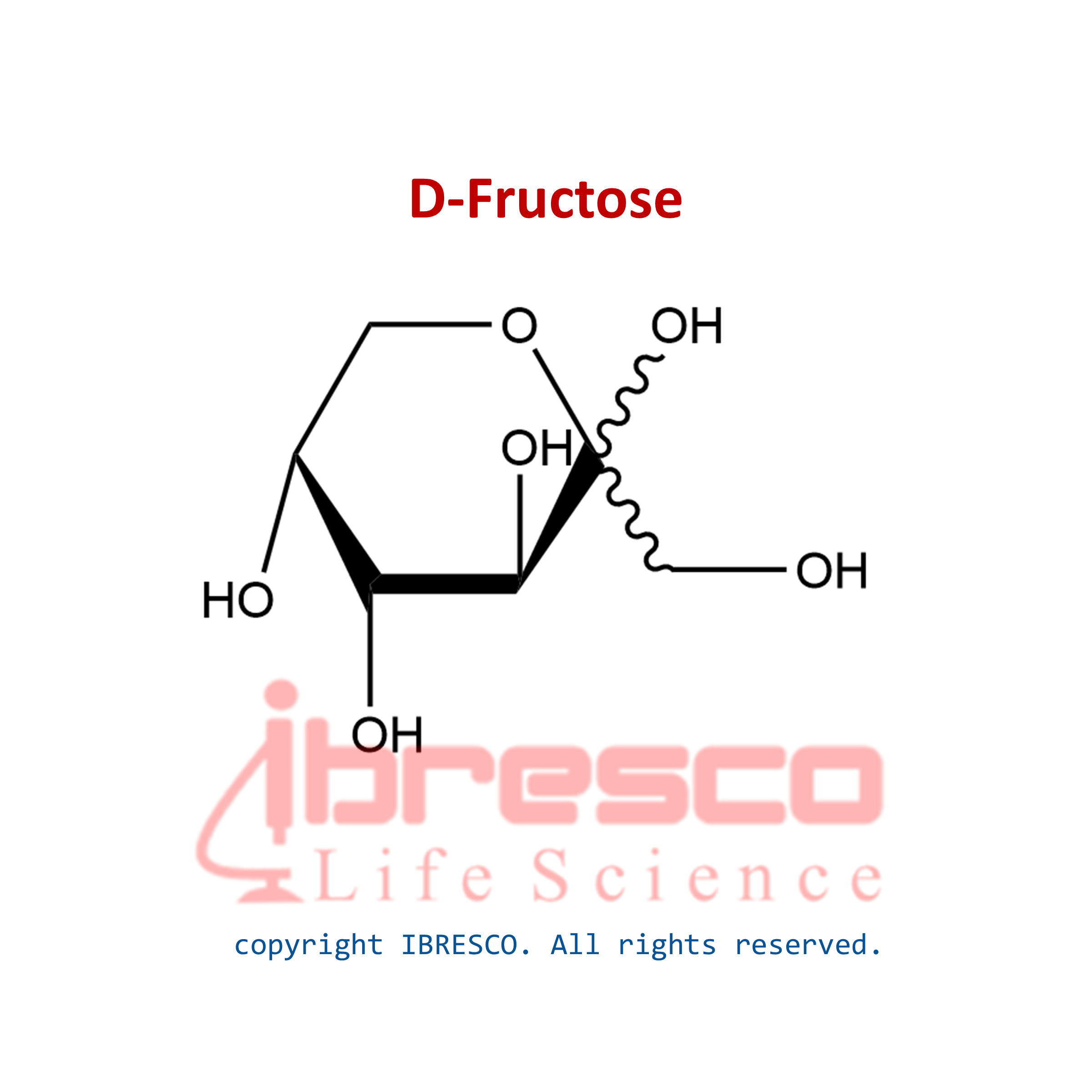 D Fructose Structure MetaNetX: MNXM90006 Beta D Fructose