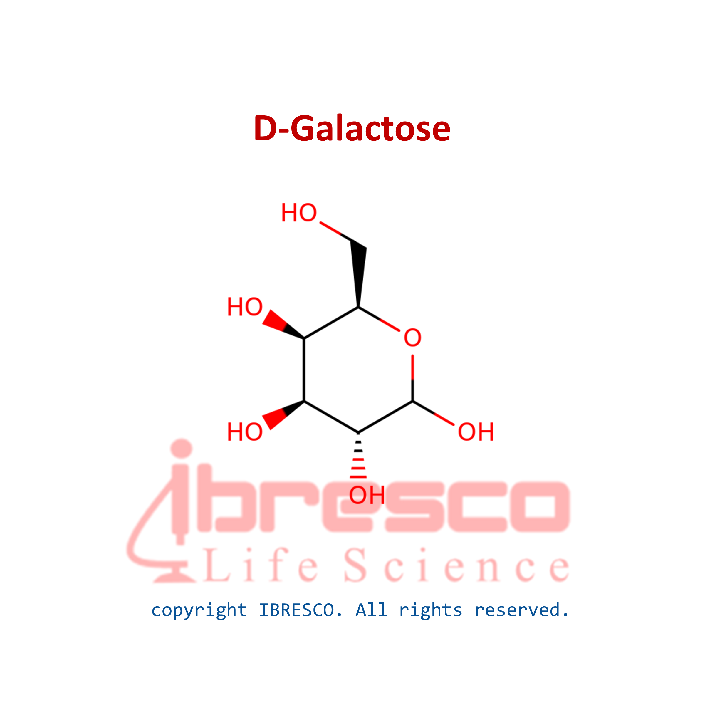 D-Galactose | دی-گالاکتوز | ibresco