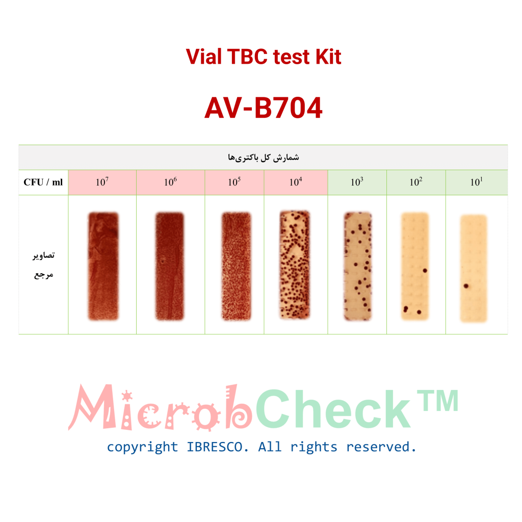 Vial TBC Test Kit | تست کیت TBC ویالی | ibresco