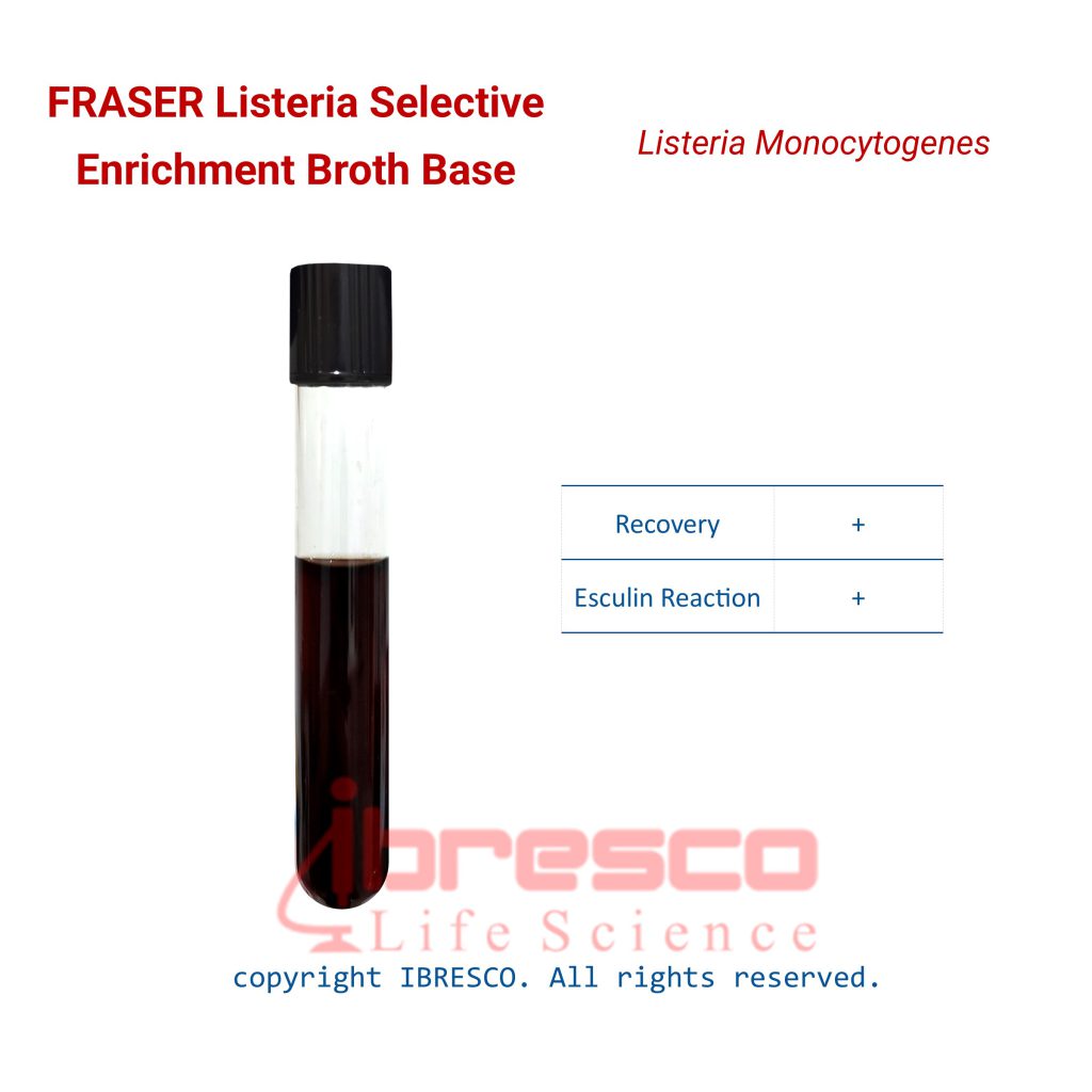 Fraser Listeria Selective Enrichment Broth Base | فریزر براث | ibresco