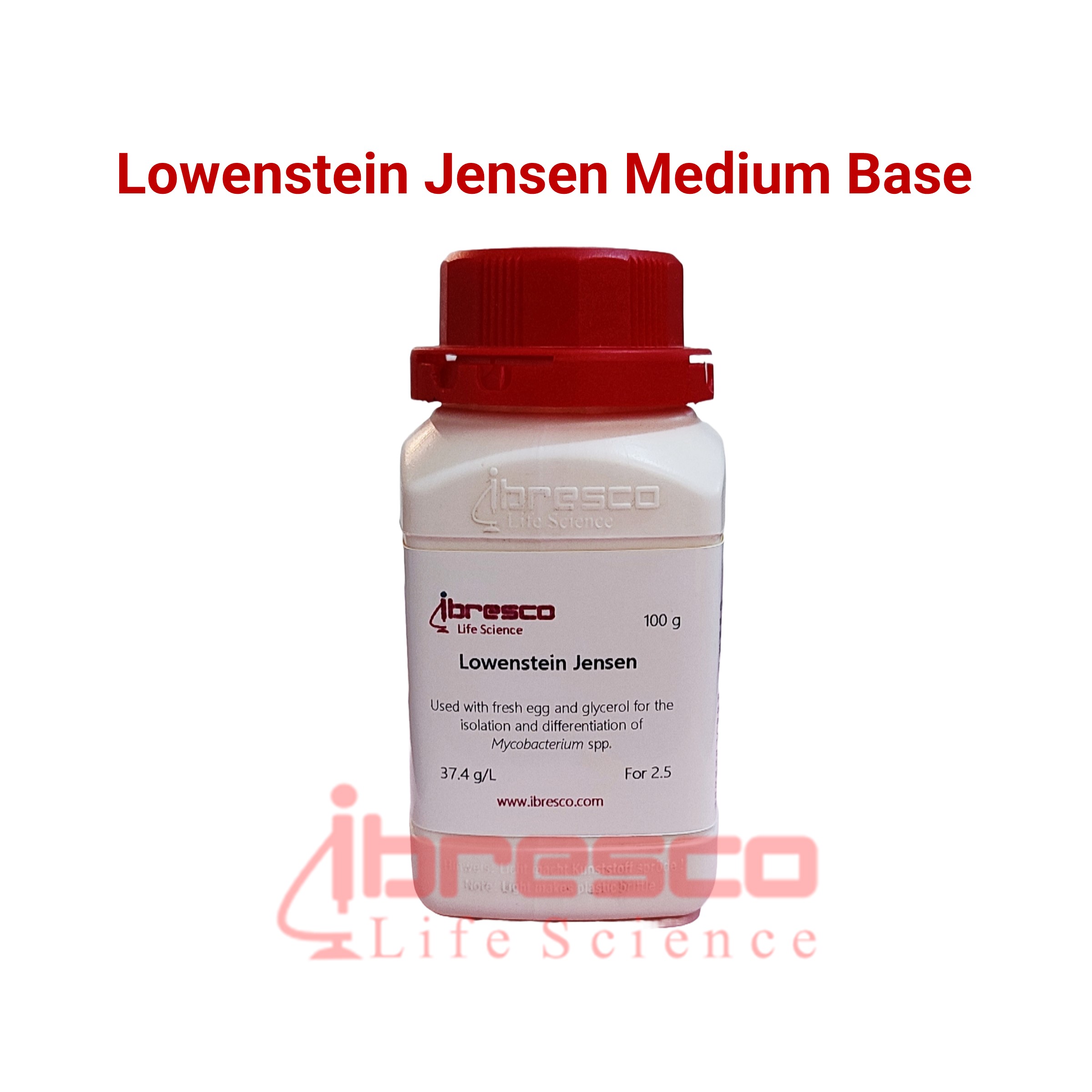 Lowenstein Jensen Medium Base | لووشتین جانسون مدیوم | ibresco