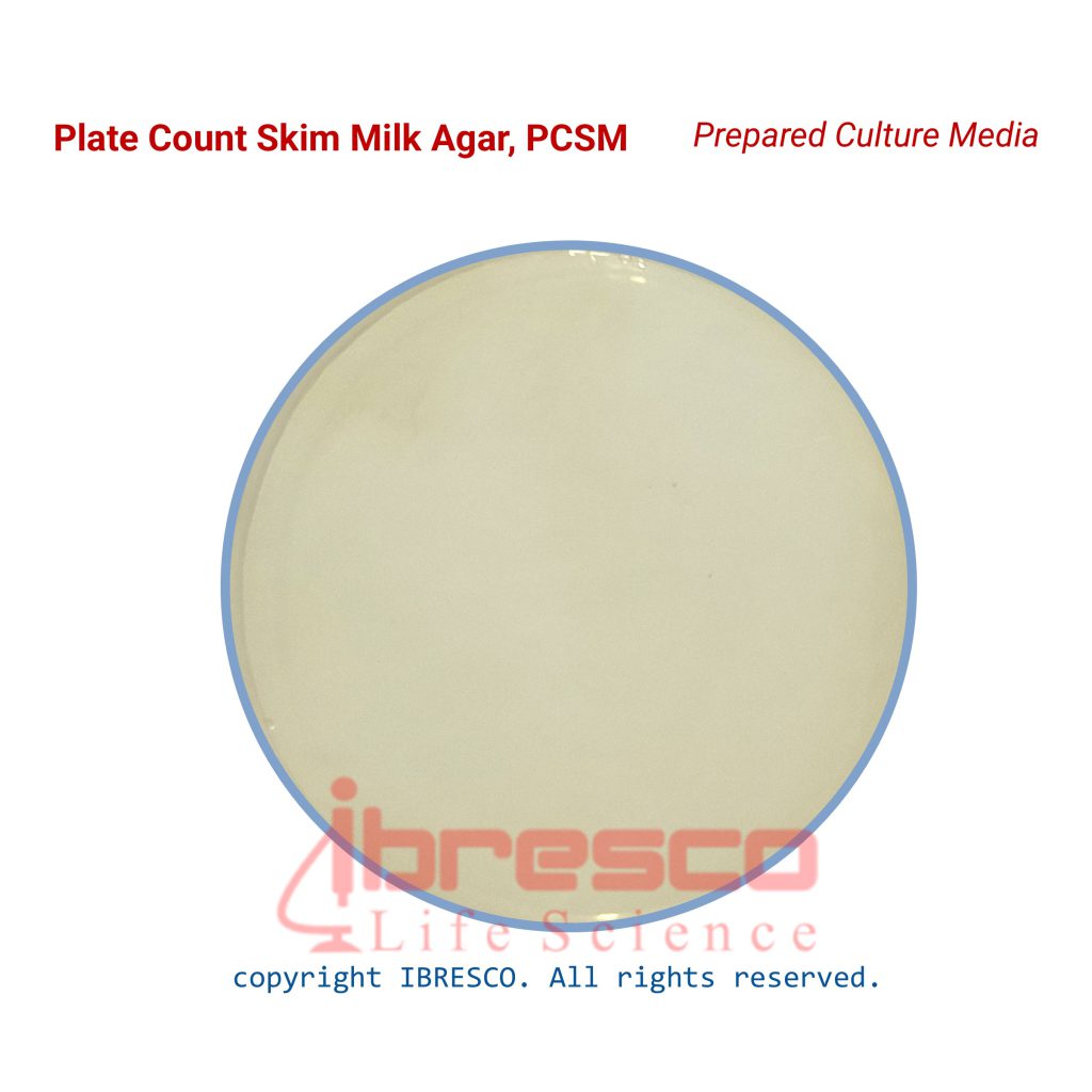 Plate Count skim Milk Agar - PCSM | ibresco