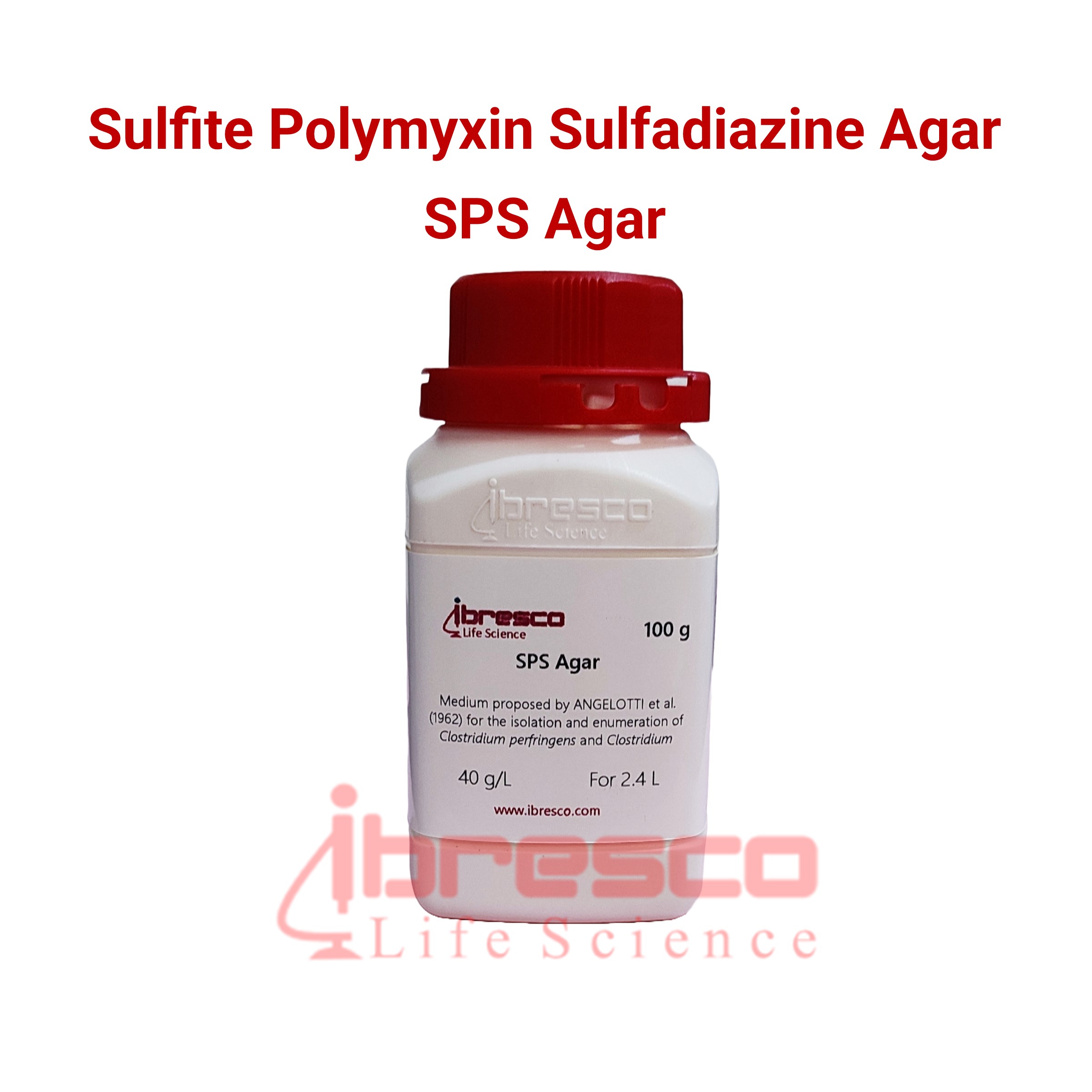 Sulfite Polymyxin Sulfadiazine Agar, SPS Agar | اس پی اس آگار | ایبرسکو